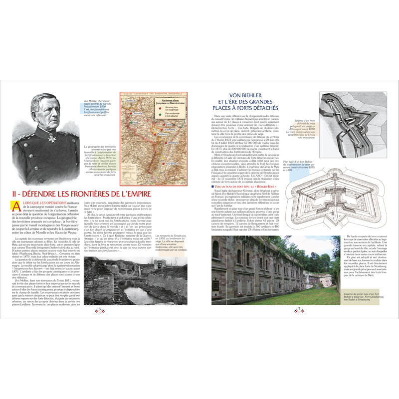 LES FORTIFICATIONS ALLEMANDES D'ALSACE-LORRAINE 1870-1918