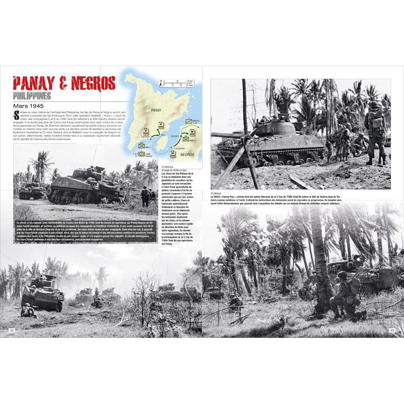 Sherman dans le Pacifique, Histoire & Collections