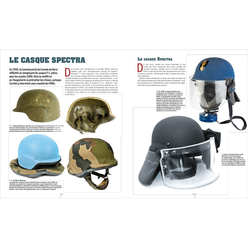Les casque militaires français, Histoire & Collections